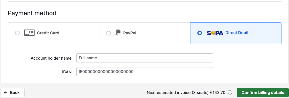 What are the accepted payment methods for Pipedrive? - Knowledge Base | Pipedrive